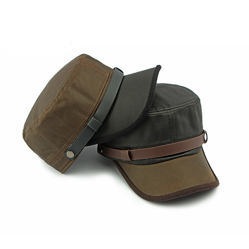 Men's Color Blocks Adjustable Flat Top Cap – fashioninprint