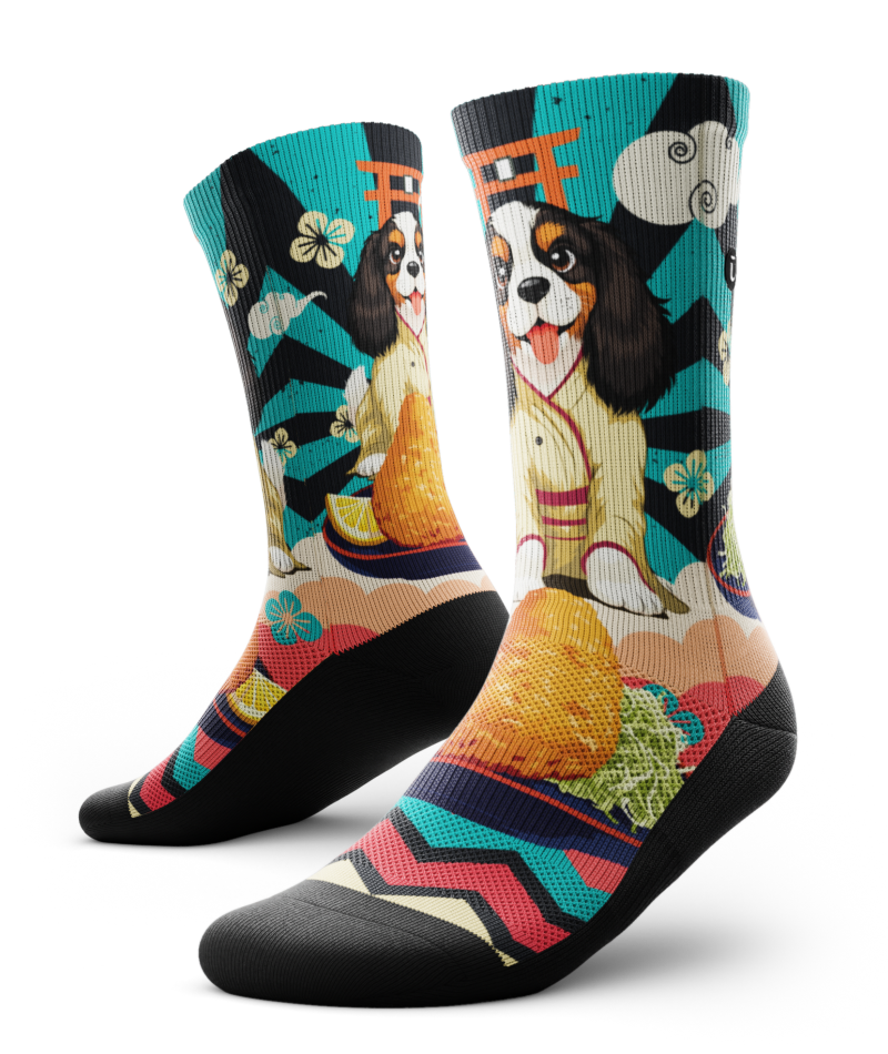 Barkatsu Athletic Crew Socks – fashioninprint