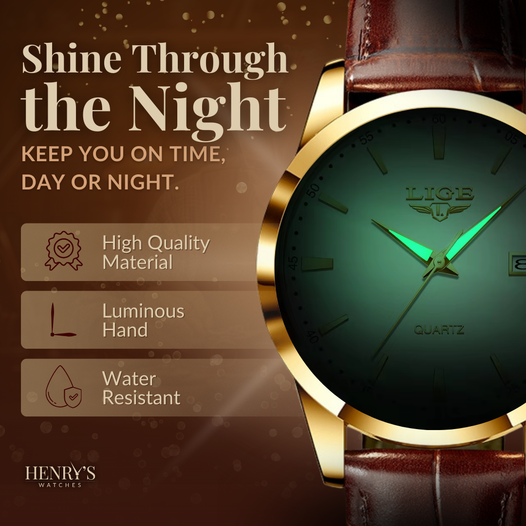 Military Leather Watch – fashioninprint