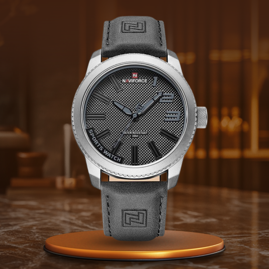 Military Sporty Shockproof Leather Watch – fashioninprint