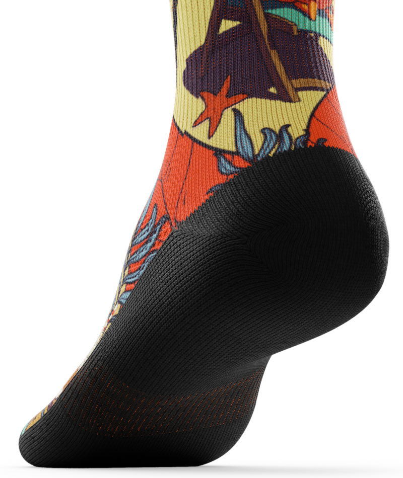 Too Gourd to be True Athletic Crew Socks – fashioninprint