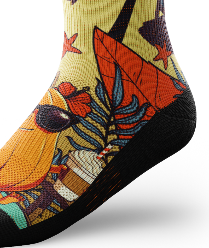 Too Gourd to be True Athletic Crew Socks – fashioninprint