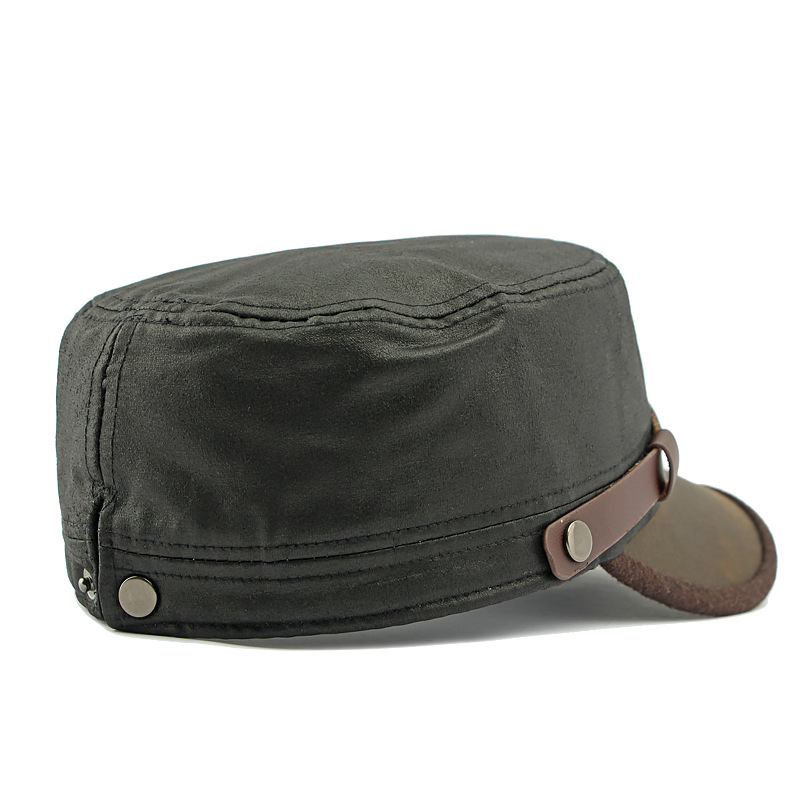 Men's Color Blocks Adjustable Flat Top Cap – fashioninprint